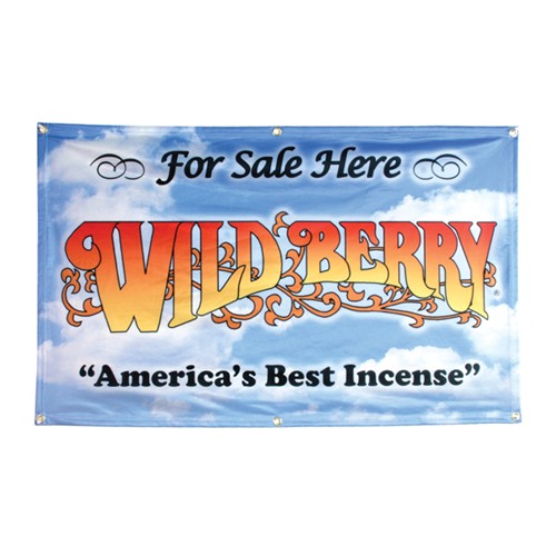 28" x 44" Blue Banner