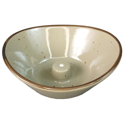 Green Oval Ceramic Incense Burner